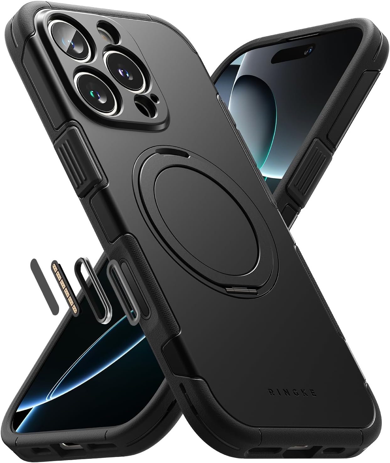 Ringke Alles for iPhone 16 Pro Max Case Back Cover [Strong Magnet ...