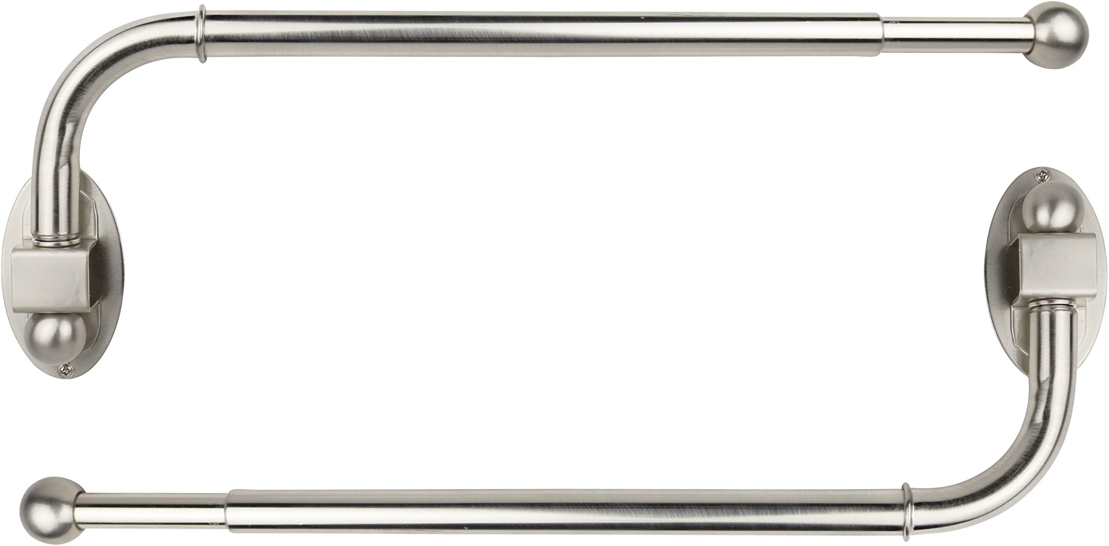 Amazon.com: Urbanest Set of 2 Swing Arm Rods, 3/4-inch Diameter, 14 ...