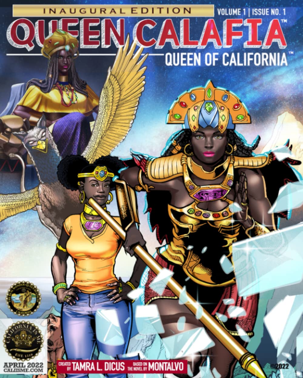 Queen Calafia Queen of California: MARSHALL, COREY, DICUS, MS. TAMRA L ...