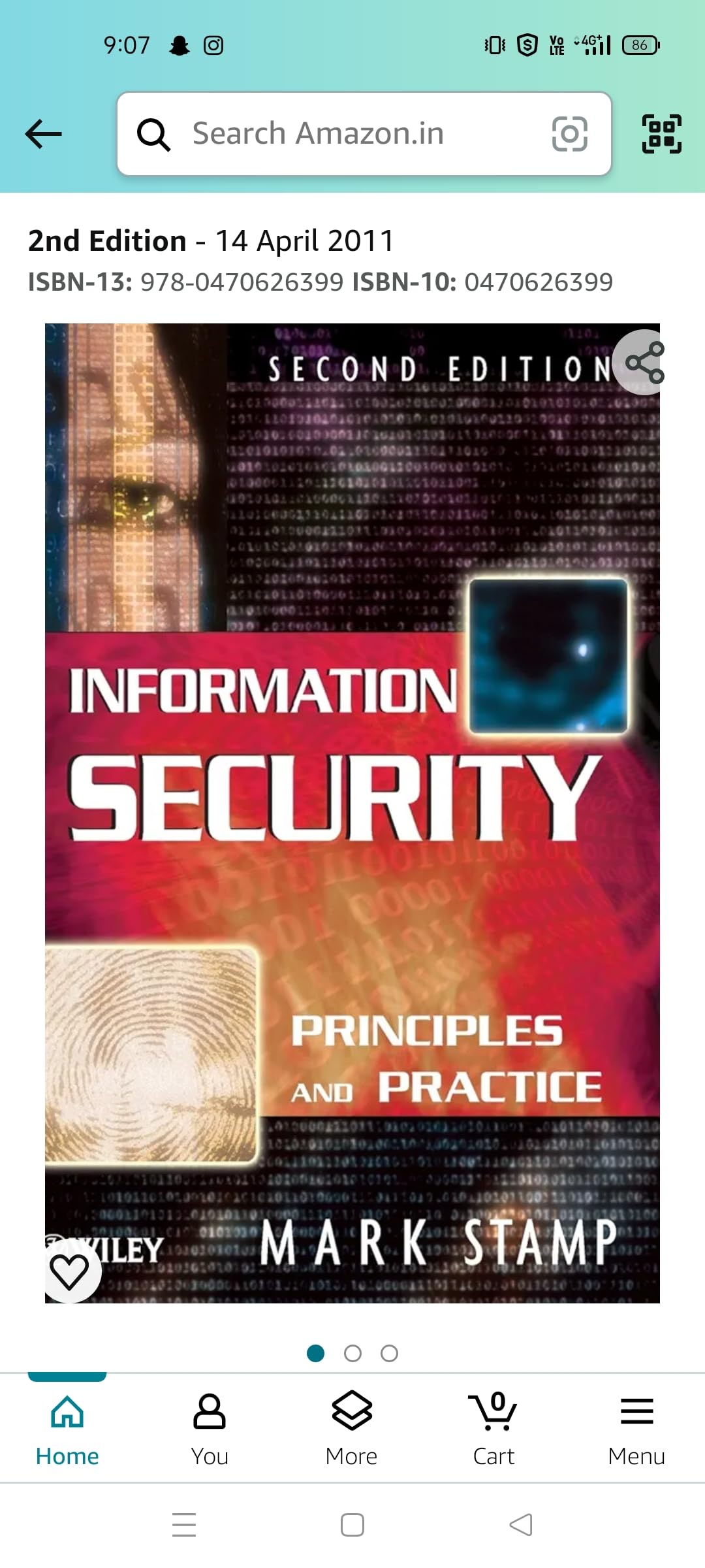INFORMATION SECURITY : PRINCIPLES AND PRACTICES, 1ST EDITION : Mark Merkow: Amazon.in: Books
