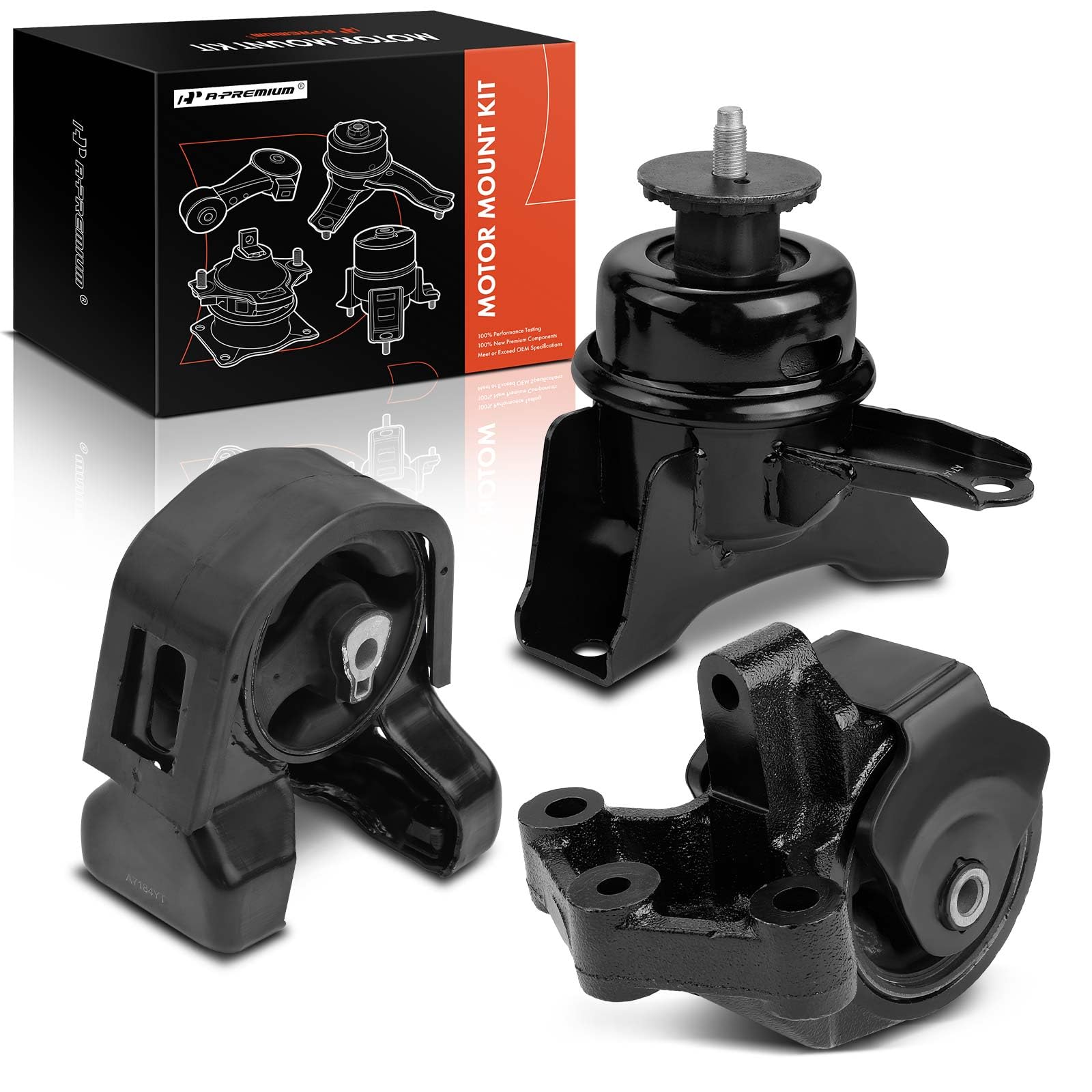 A-Premium Engine Motor Mount and Transmission Mount Kit Compatible with ...