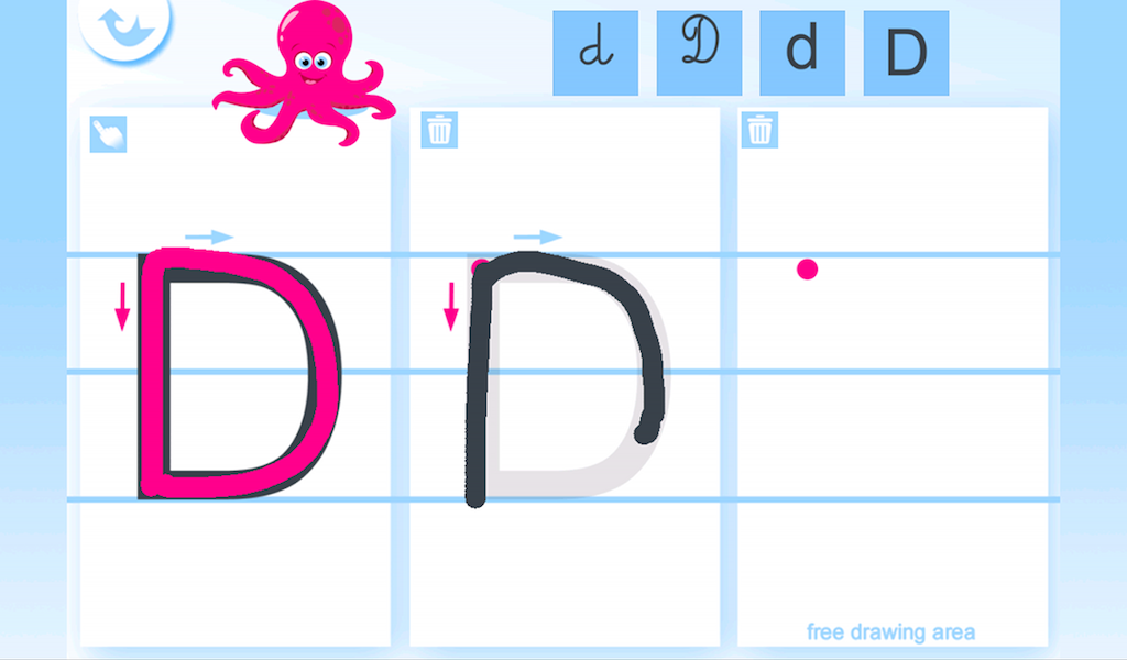 Aplicación Dibuja el abecedario en Amazon Appstore