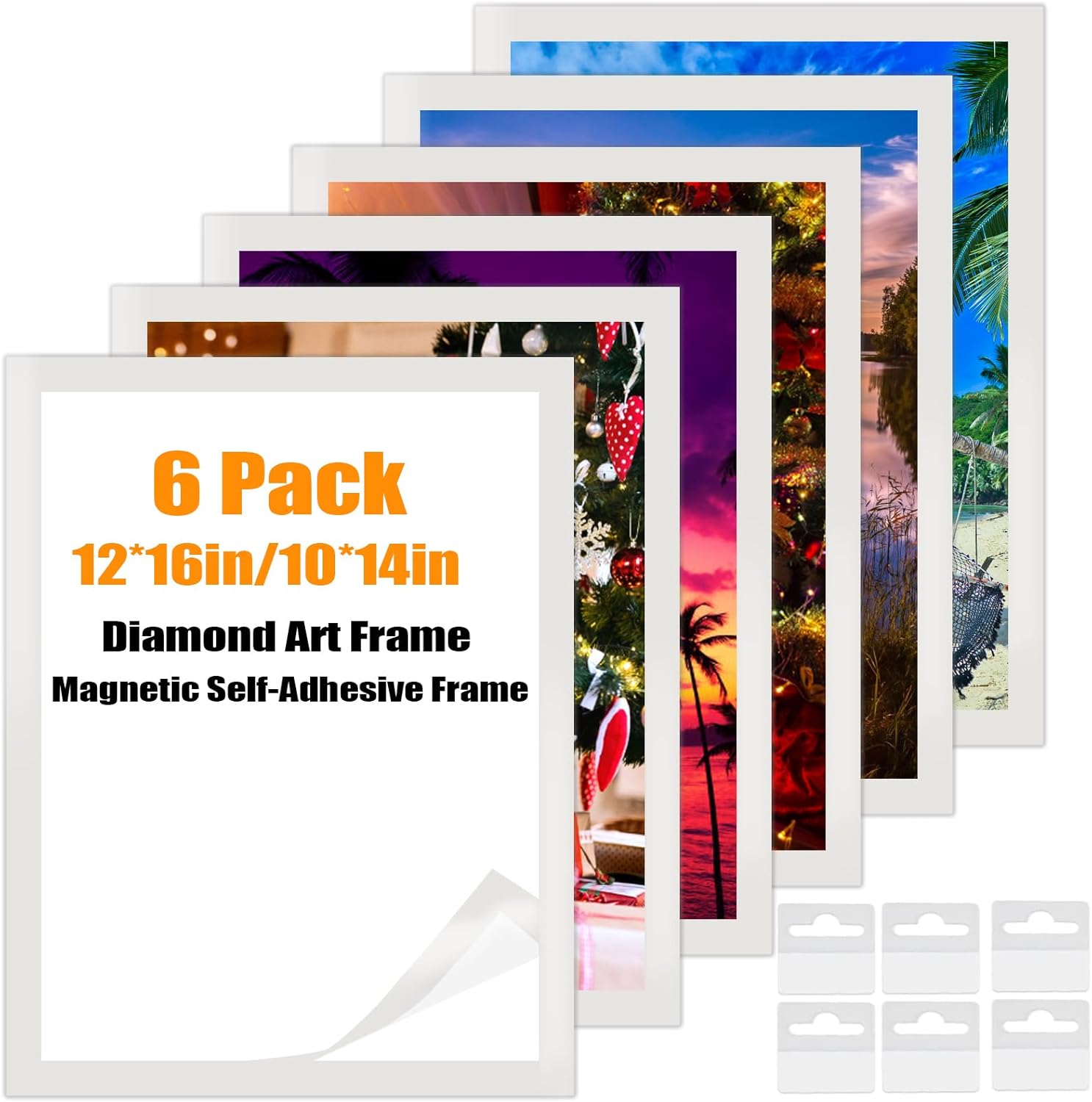 QUKLOGEN Diamond Art Frames 30x40cm,Magnetic Diamond Art Painting ...