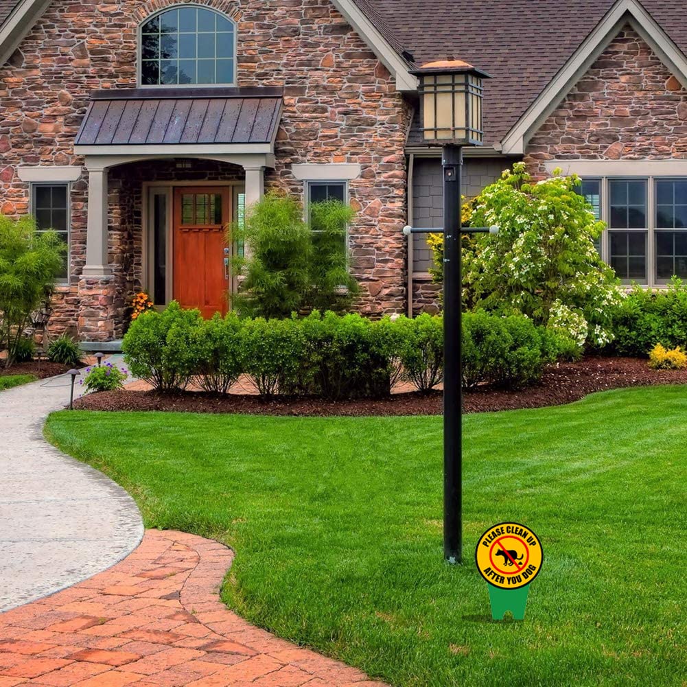 Snapklik.com : No Pooping Dog Signs For Yard - Be Respectful Sign ...