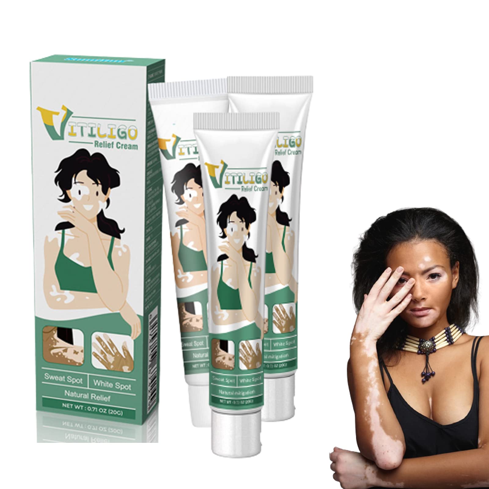 0 7oz Shinyme Vitiligo Skin Repair Cream Vitiligo Treatment ...
