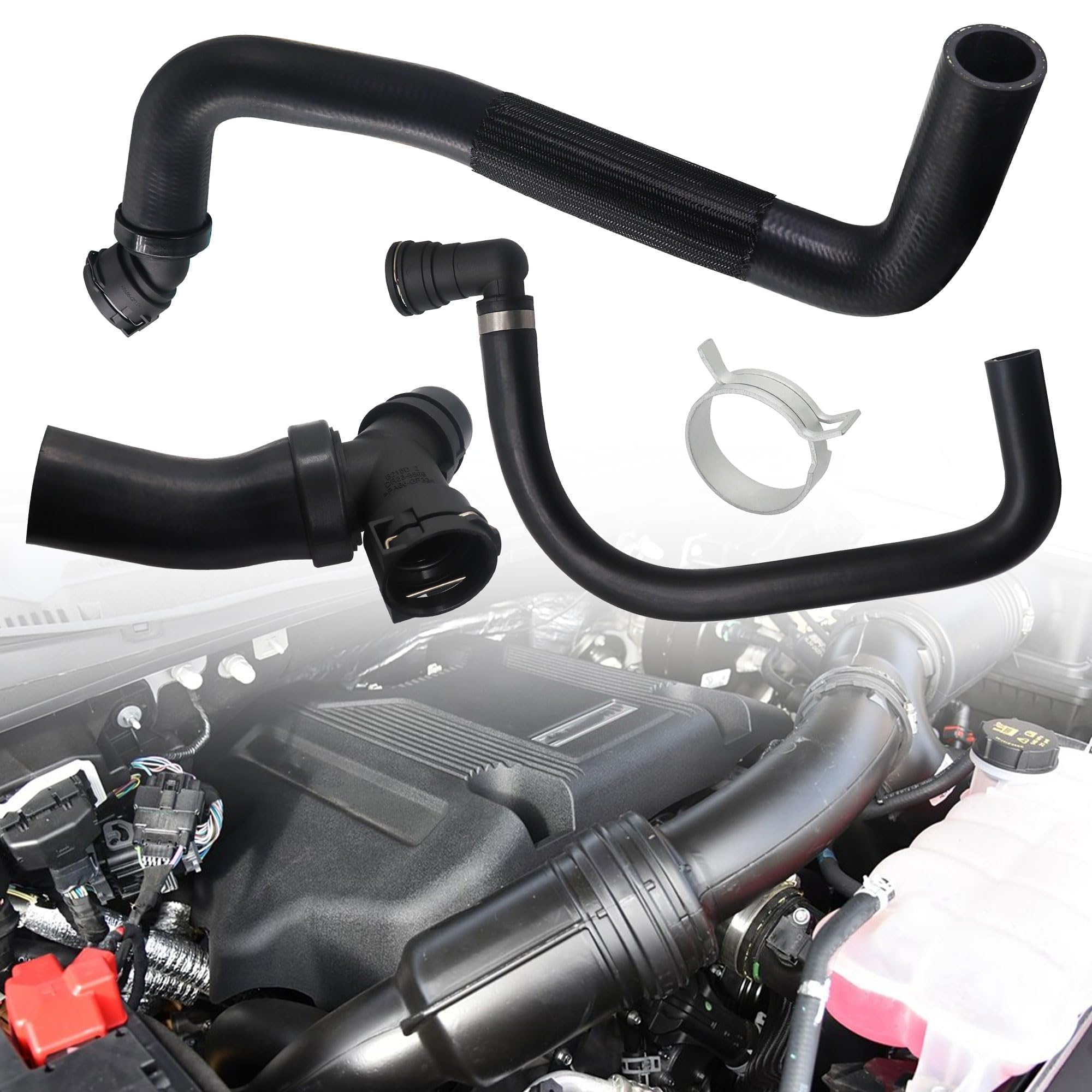 Snapklik.com : Upper Radiator Hose Y-Connector Lower Degaus Fit For ...
