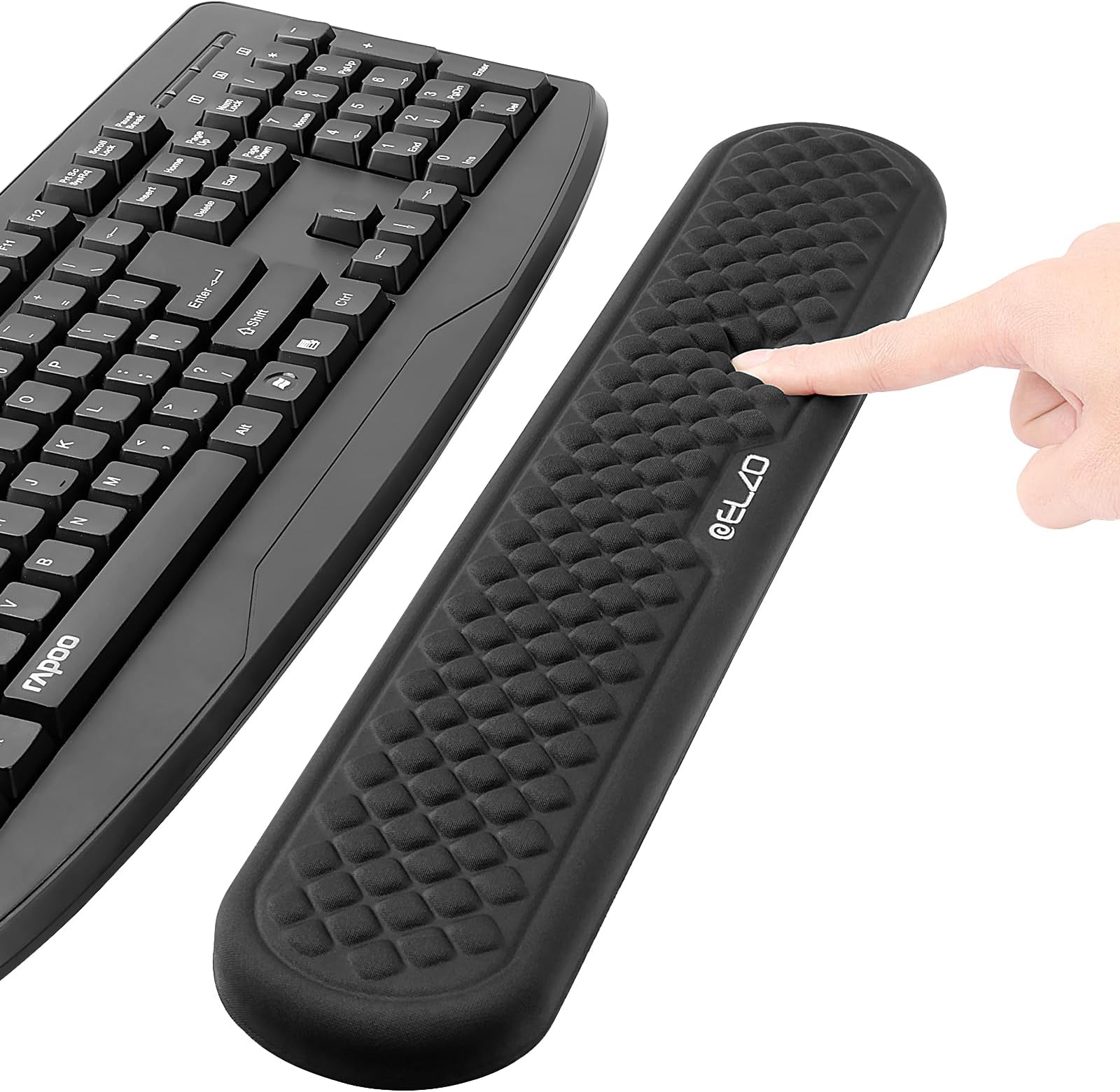 ELZO Wrist Rest for Keyboard, Soft Memory Foam Wrist Support Pad, Non ...