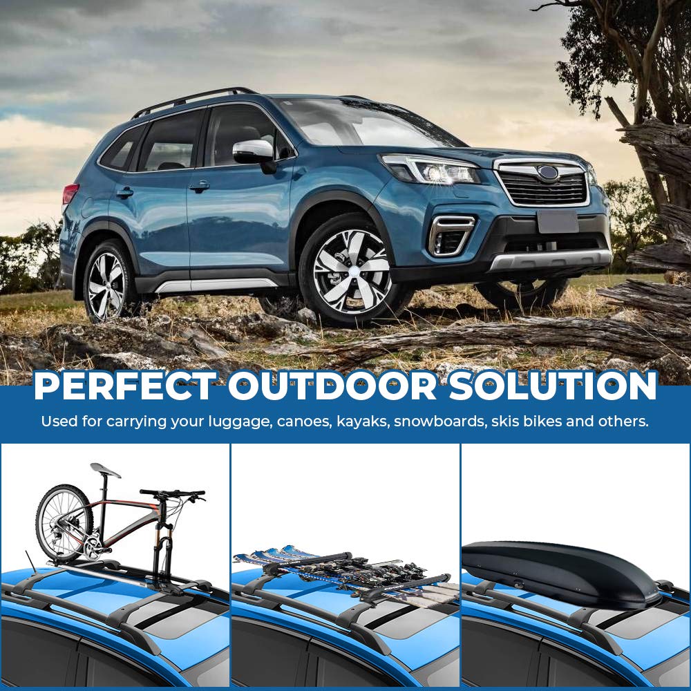 BougeRV Car Roof Rack Cross Bars for 2014-2022 Subaru Forester ...