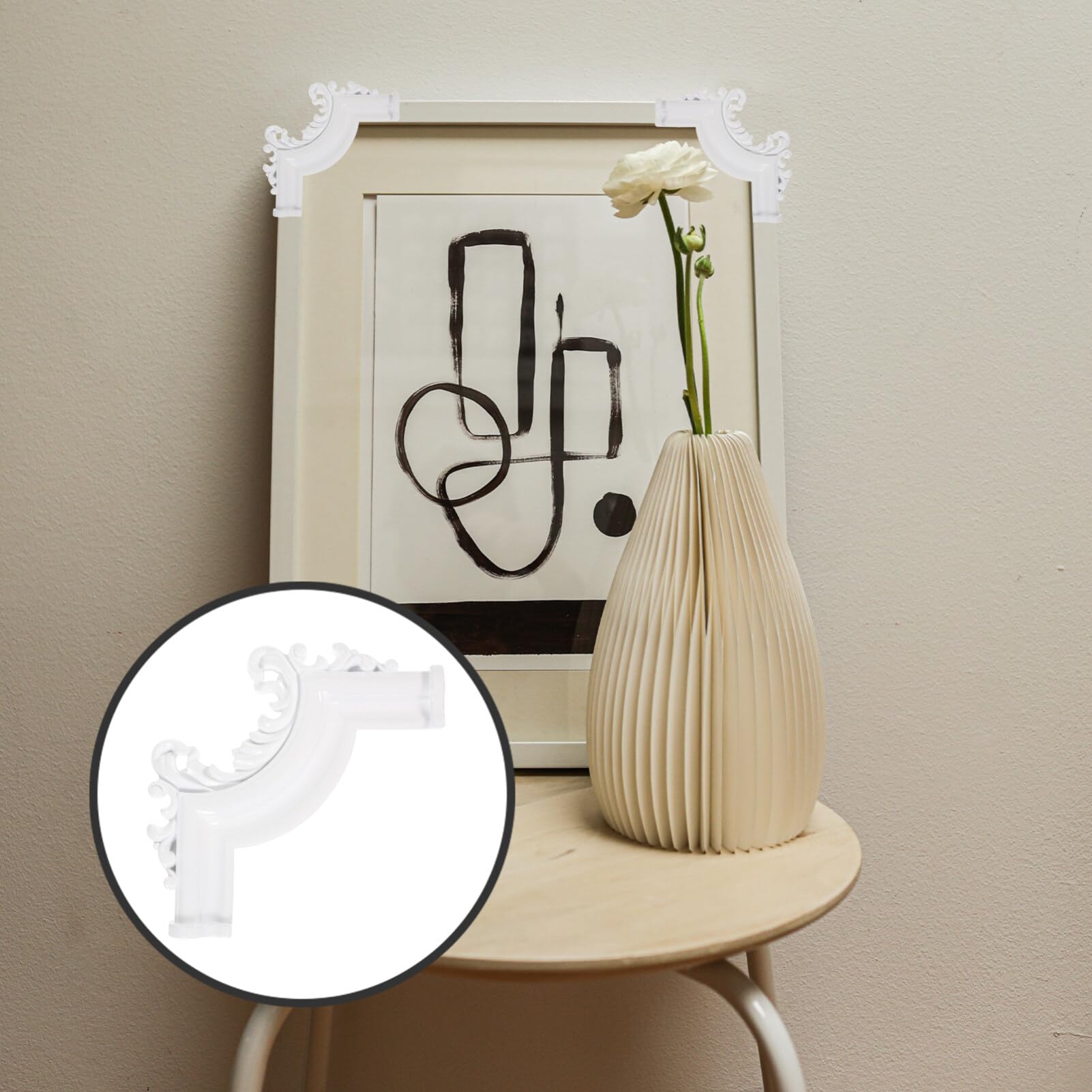 Ceiling Crown Molding Trim Colingmill 4 Pcs Ceiling Molding Kit Corners ...