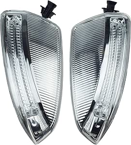 Amazon.com: Left & Right Side Mirror LED Turn Signal Lights Pair For ...