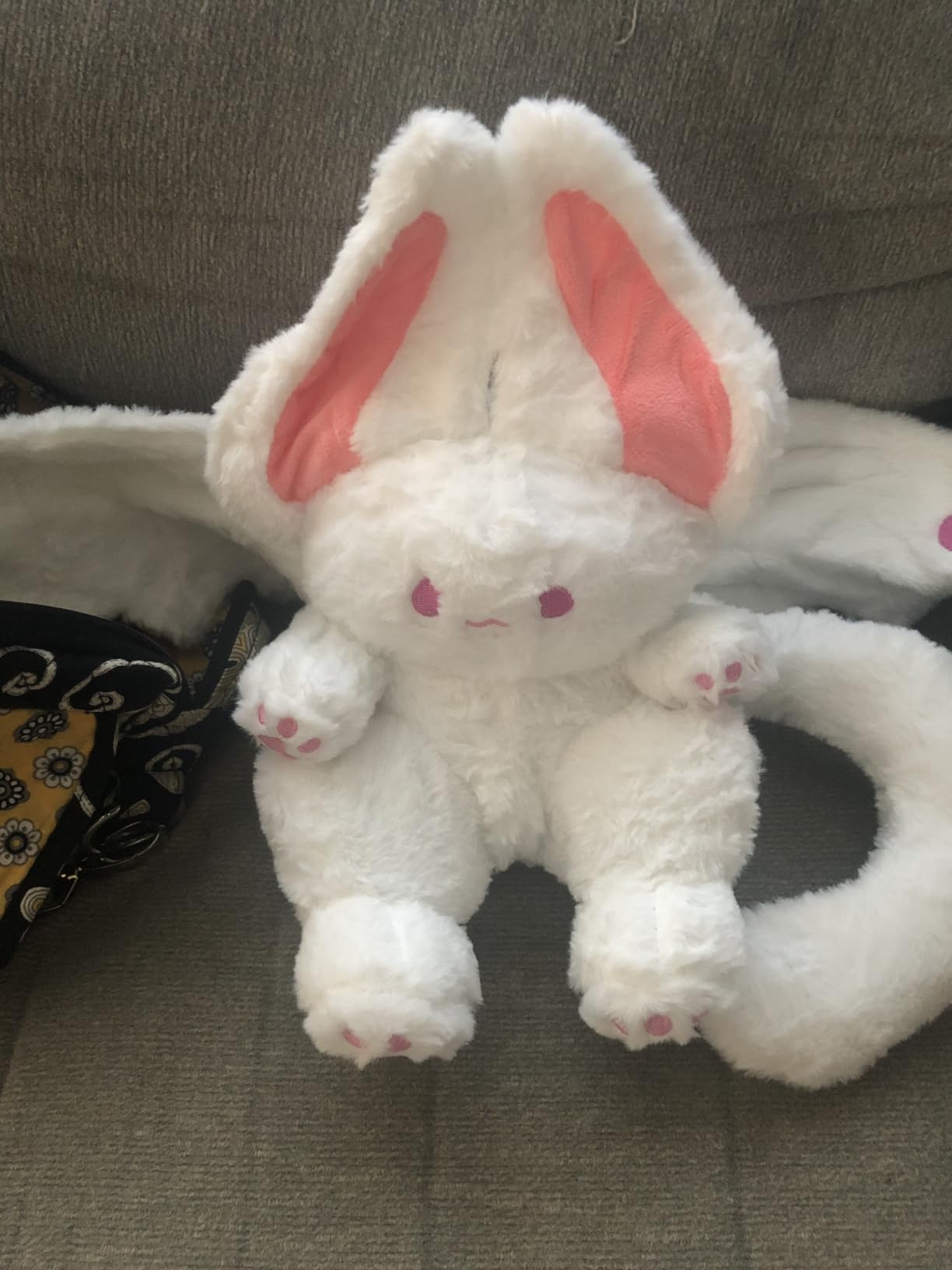 Amazon.com: Vseegrs Flying Bunny Rabbit Stuffed Animals, Cute and ...