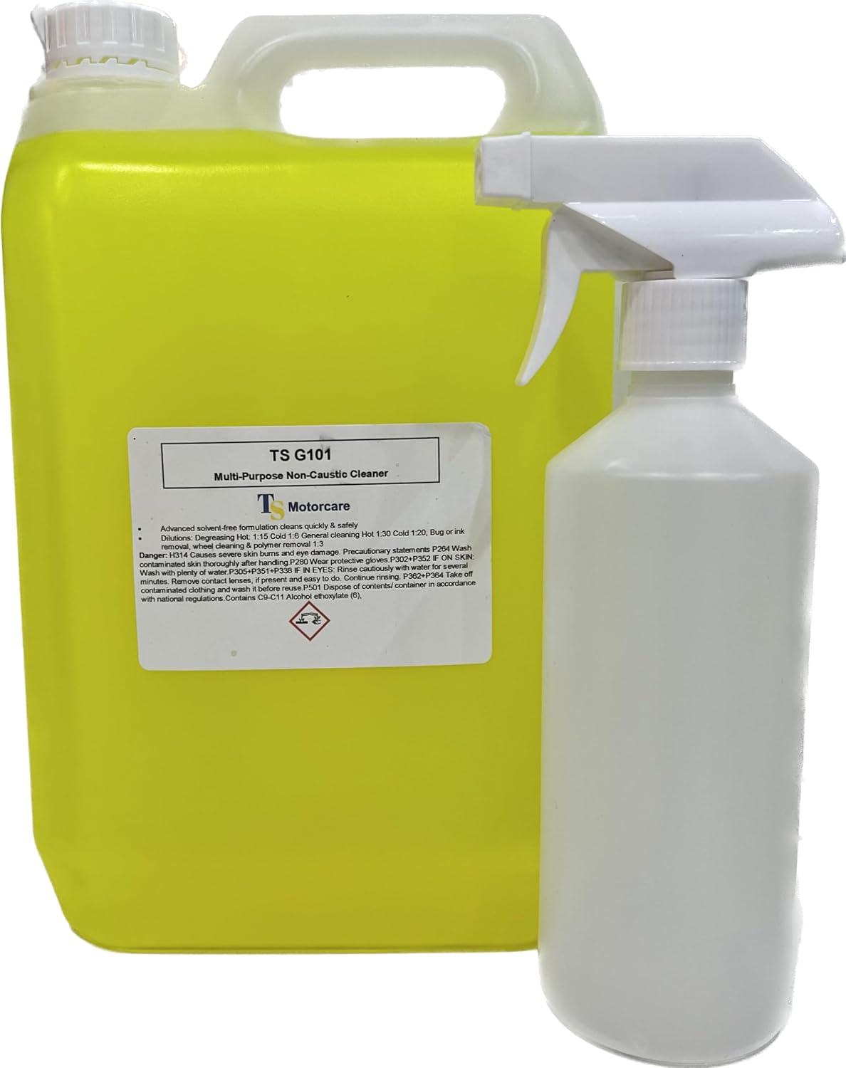 G101 All Purpose smart cleaner 5 Litres 5L w spray bottle - for Auto ...