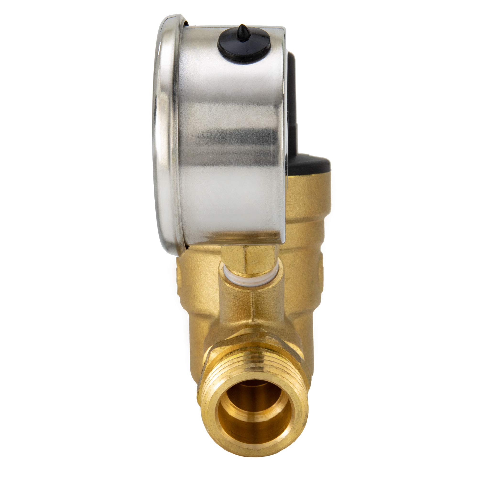 Snapklik.com : RecPro Brass RV Water Pressure Regulator