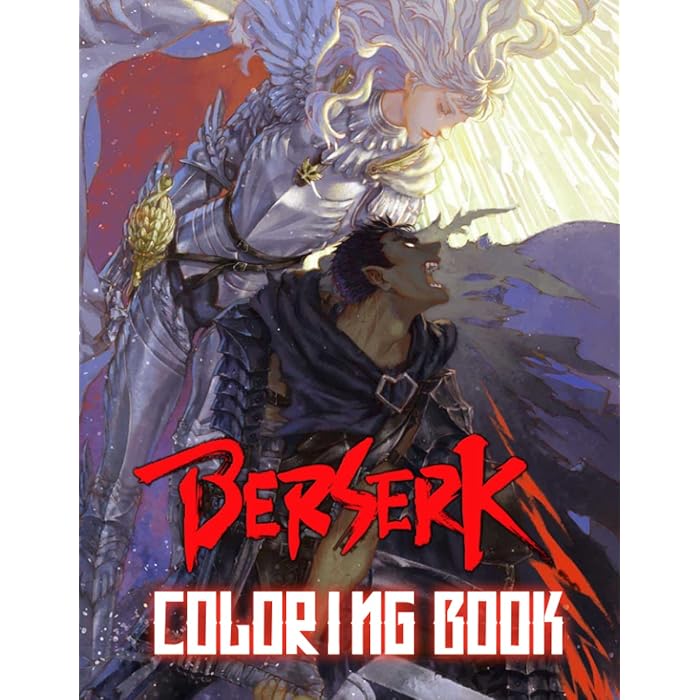 Buy Berserk Coloring Book: Perfect Coloring Book For Adults and Kids ...