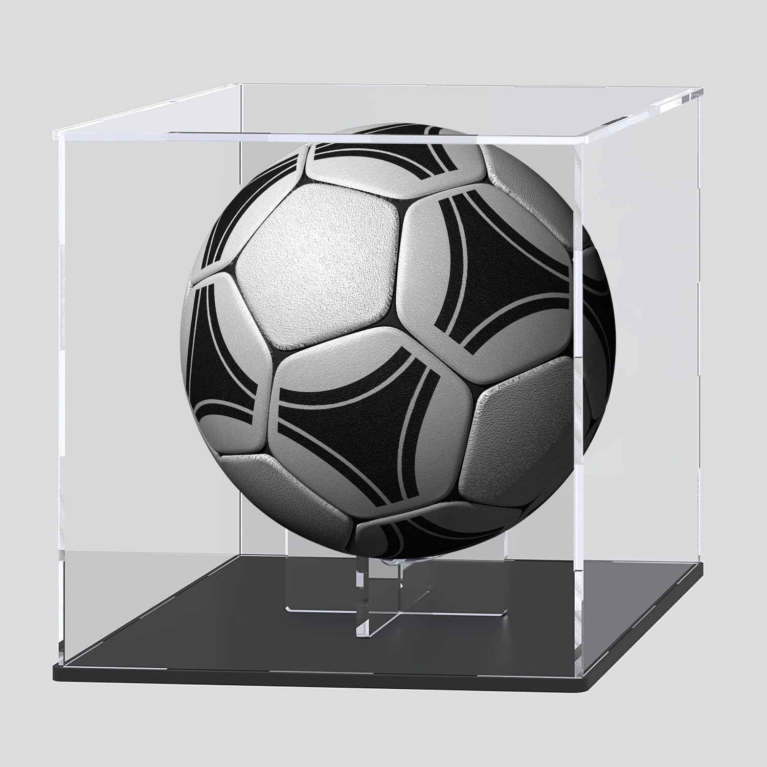Amazon.com: HEMYLU Football Display Case with Riser Stand, Acrylic Box ...