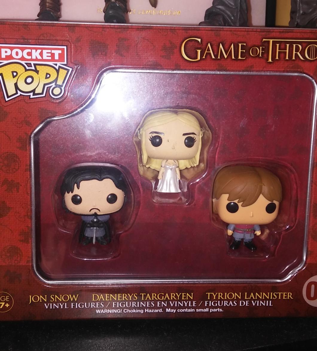 Amazon.com: Funko Game of Thrones Pocket Pop! Mini Vinyl Figure Tin (3 ...