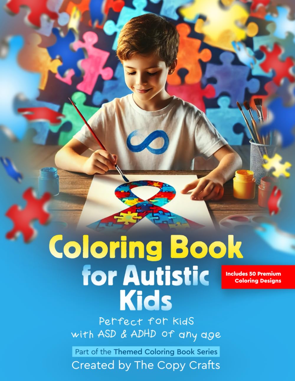 Coloring Book for Autistic Kids: Designs for Children with ASD & ADHD ...