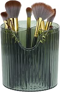 Amazon.com: VOCOSTE Makeup Brush Cup, Makeup Organizer, 4 Slot Makeup ...