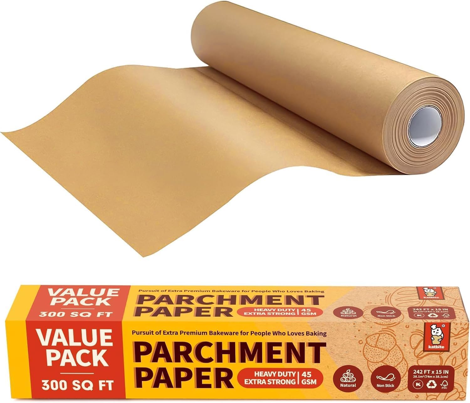 Amazon.com: Member's Mark Non-Stick Parchment Paper, 1.5 Pound: Home ...