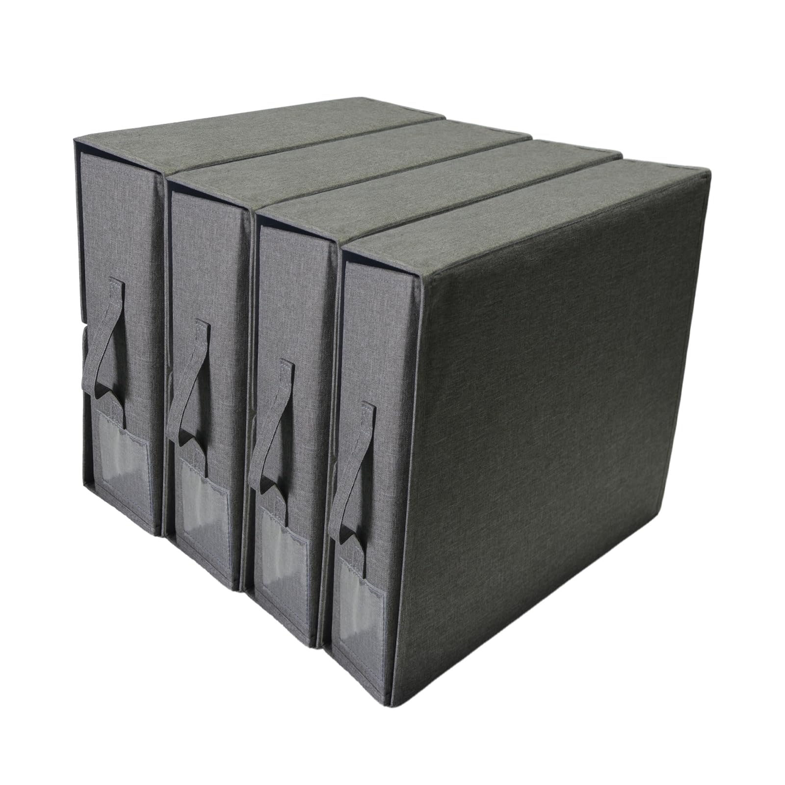 Amazon.com: Qiveno Bed Sheet Organizers and Storage, 4 Pack Collapsible ...