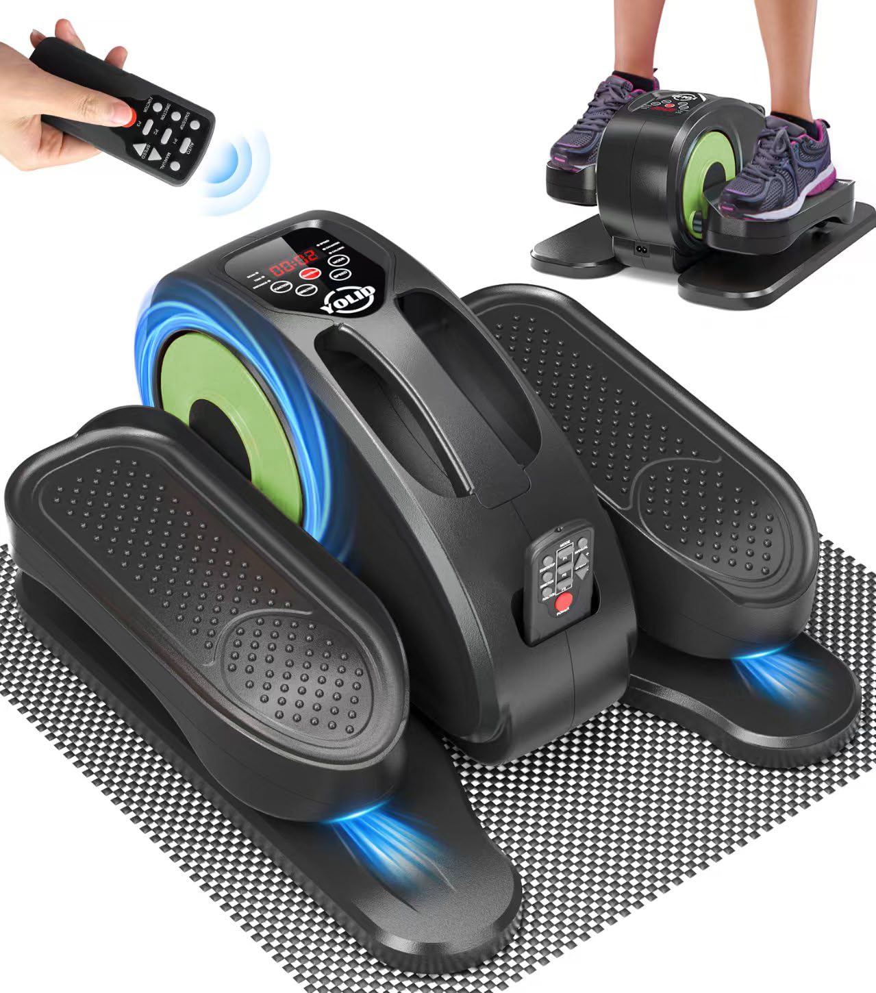 Snapklik.com : 2025 New Under Desk Elliptical Machine,Portable Seated ...