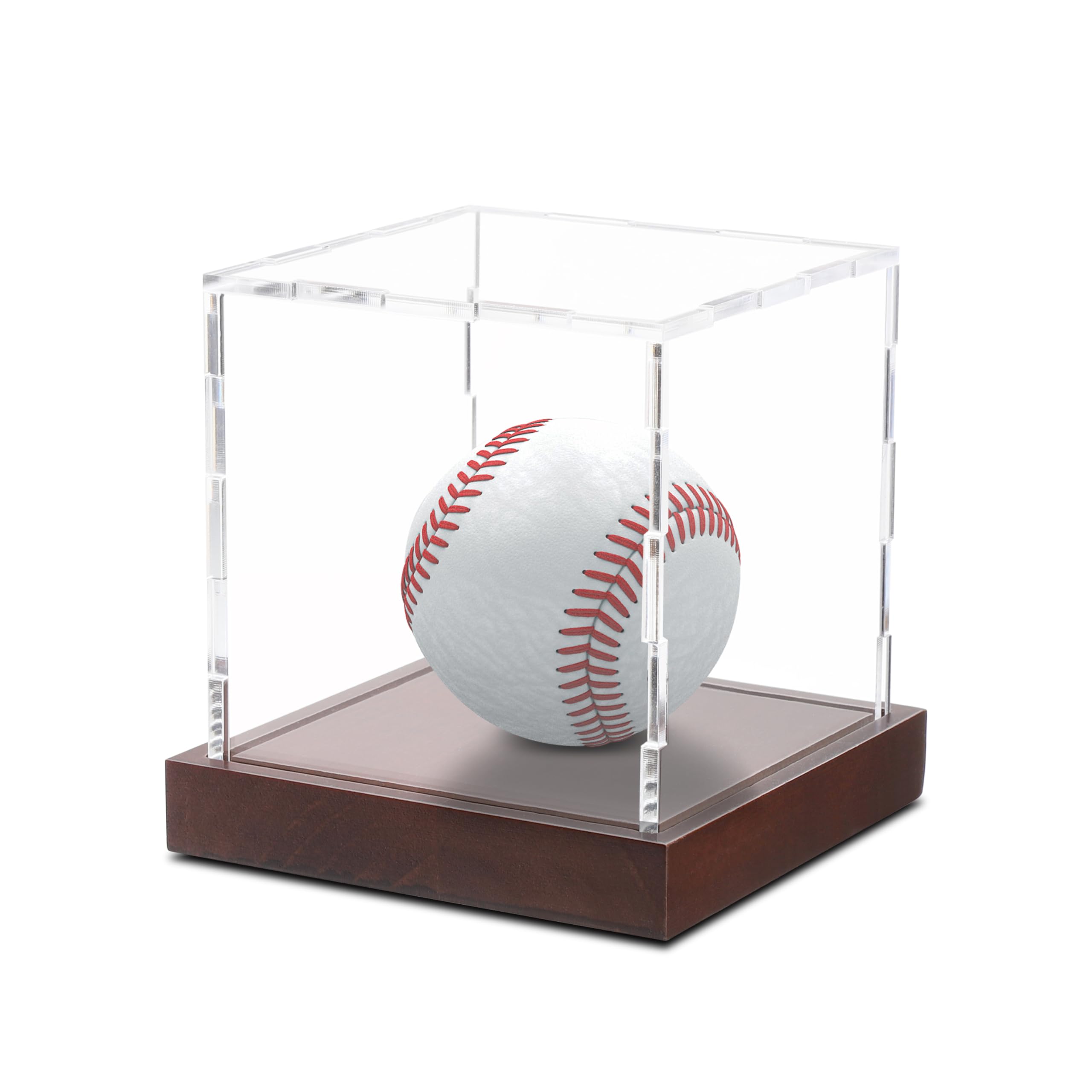 Amazon.com: Clear Acrylic Display Box Showcase for Baseball,Acrylic ...