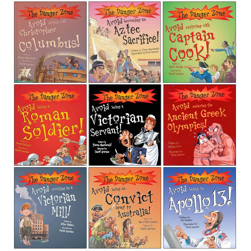 The Danger Zone Collection 9 Books Set (Avoid Sailing With Christopher ...