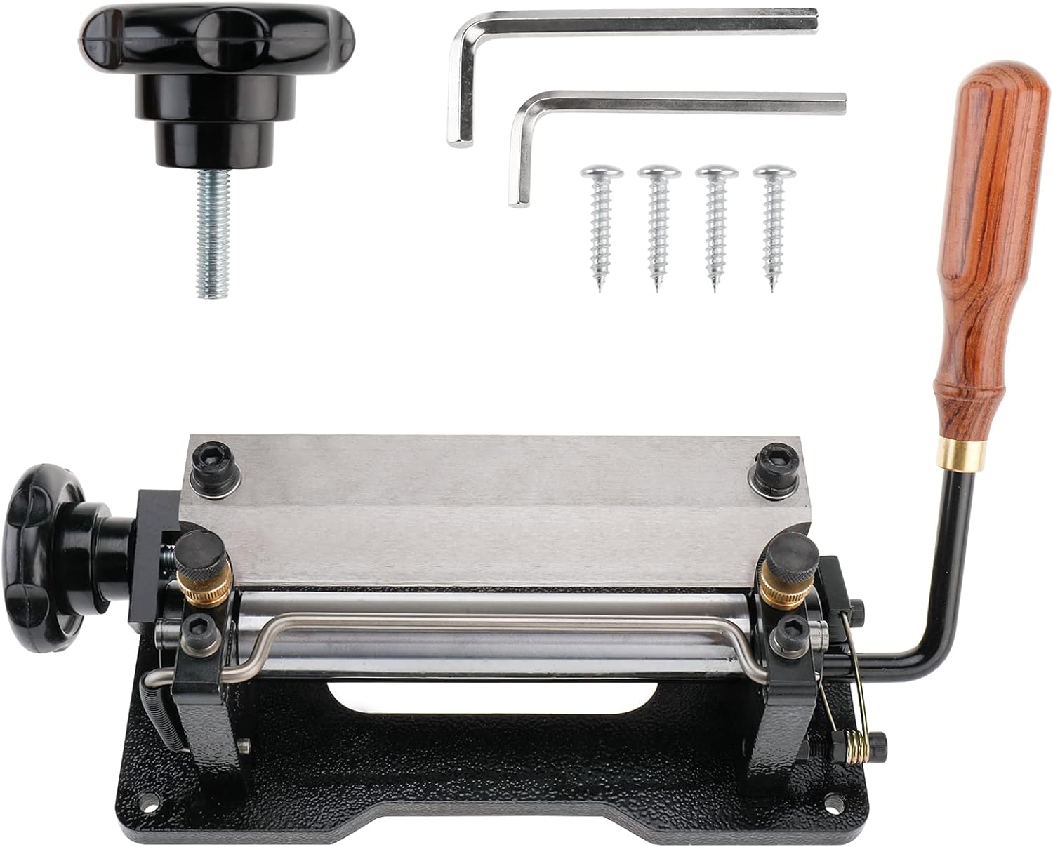 Amazon.com: LuckyHigh Manual Leather Skiver Paring Machine DIY Leather ...