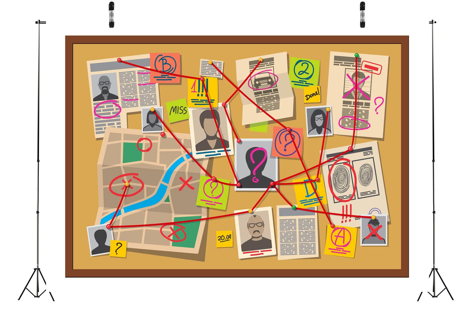 Detective Evidence Board