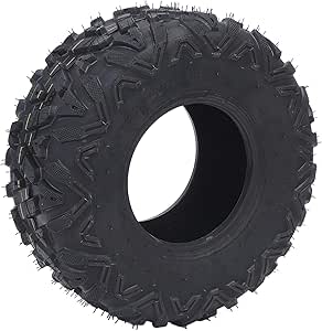 19x7 8 ATV UTV Tire, 6 Ply Universal All Terrain Tire, Trail Mud Sand Off Road Tire for 4 ...