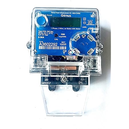 Hpl Single Phase LCD Sub Energy Meter (Rated Current- 5-30 Amp ...