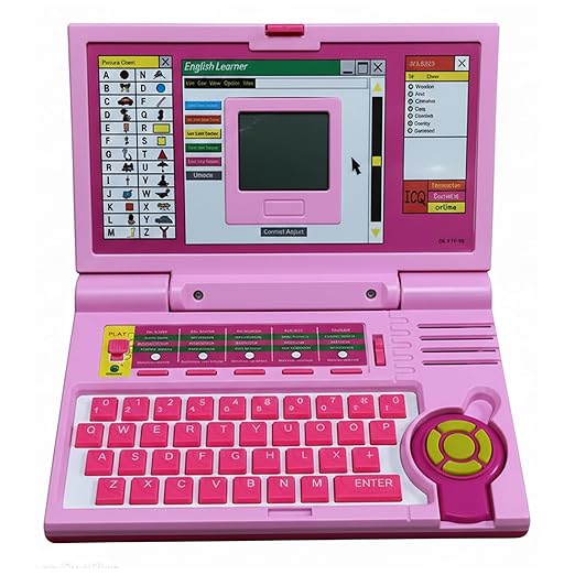 Cable World® Educational Laptop Computer Toy for Kids Above 3 Years ...
