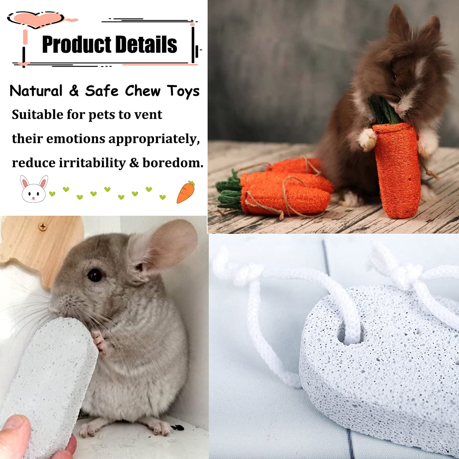 Chinchilla Chew Toys