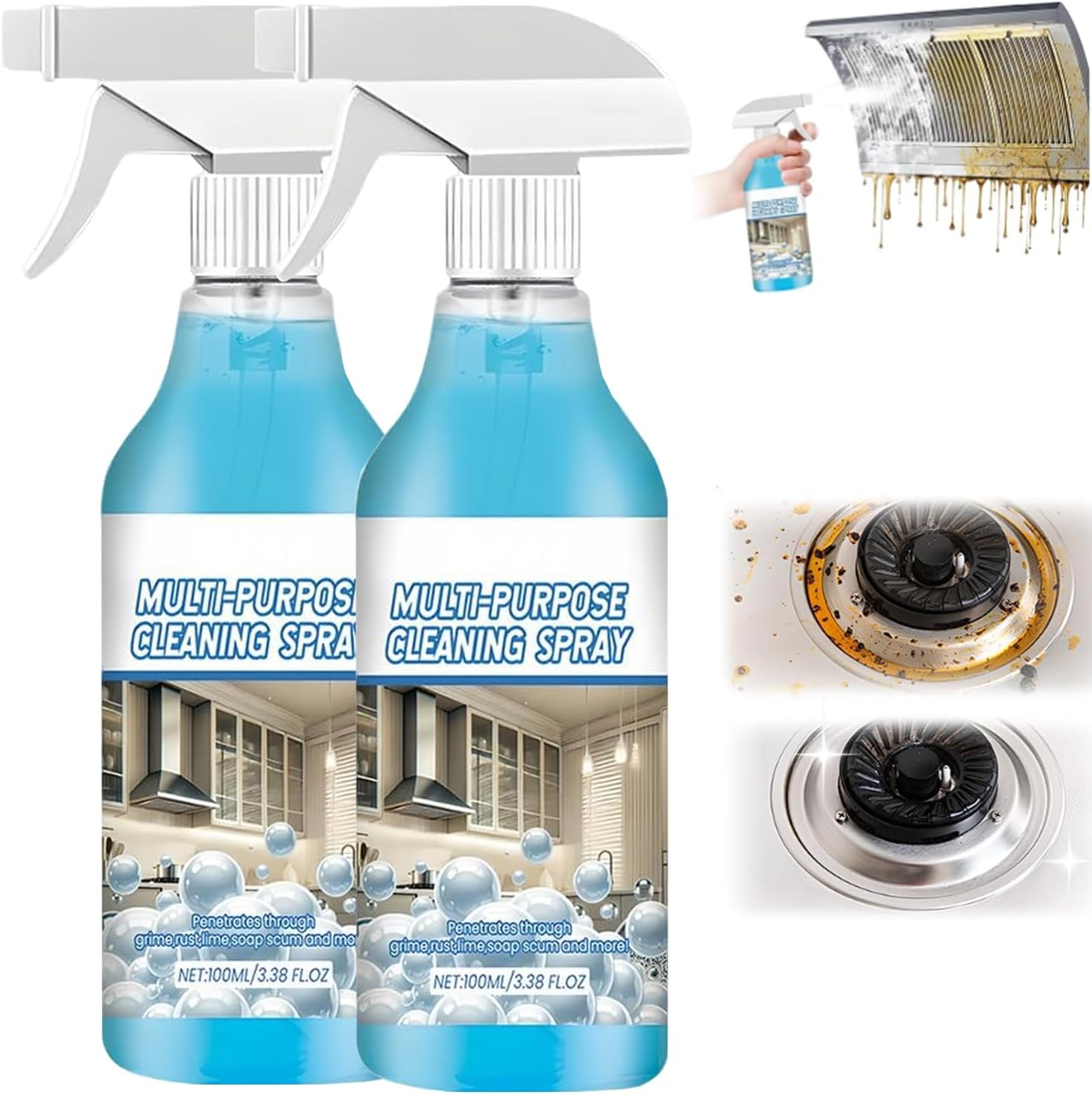 Amazon.com: DOUNIU Spray Splash Cleaner, 2025 New Multi Purpose ...