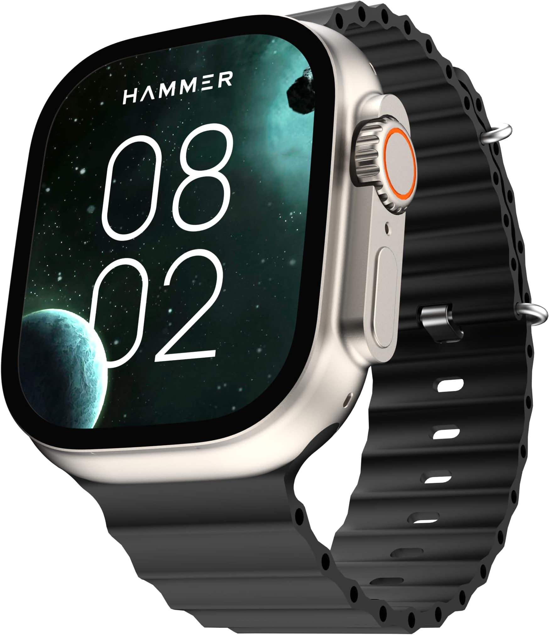 HAMMER Ace 3.0 Bluetooth Calling Smart Watch with Largest 1.85" IPS ...
