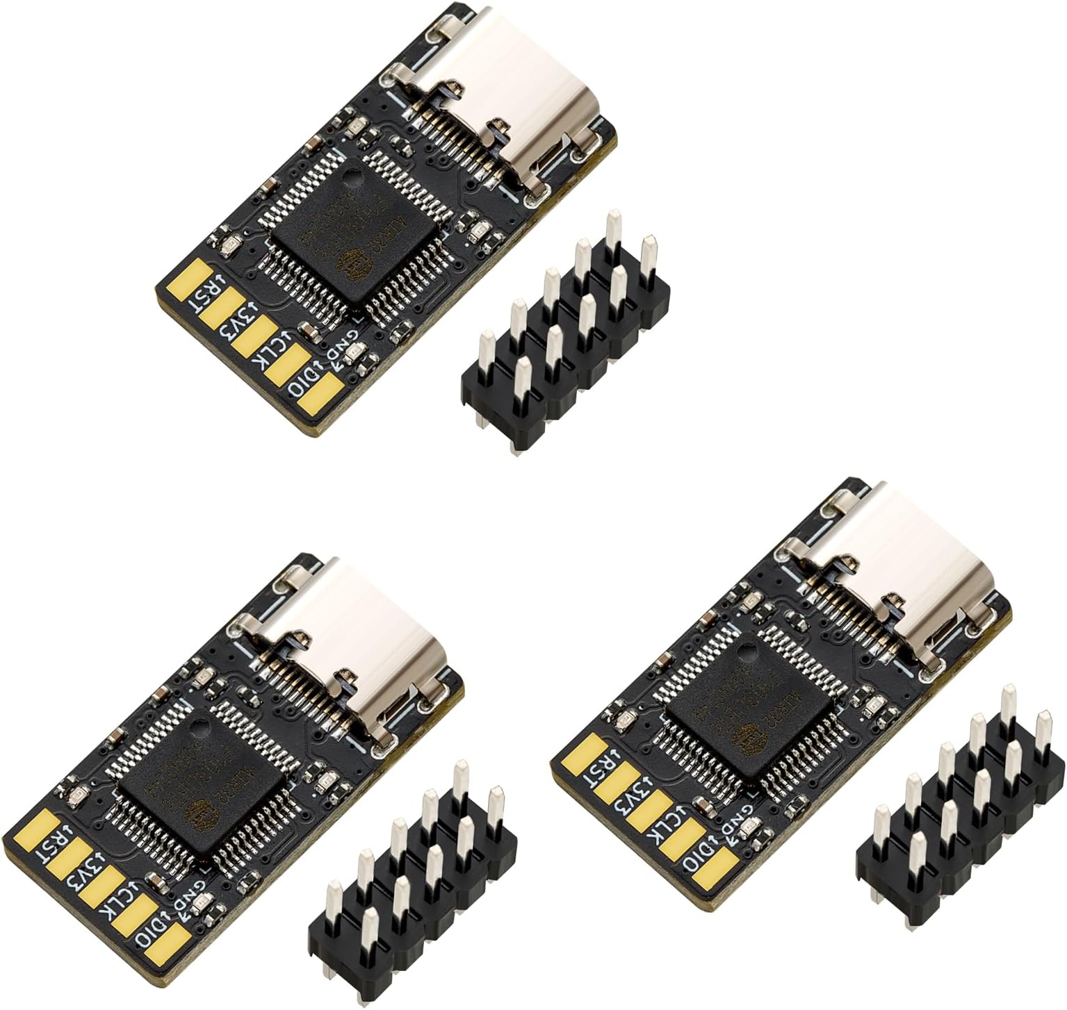 Amazon.com: LuatOS 3 Pcs USB C DAPLink Emulator for ARM Cortex HICs, ST ...