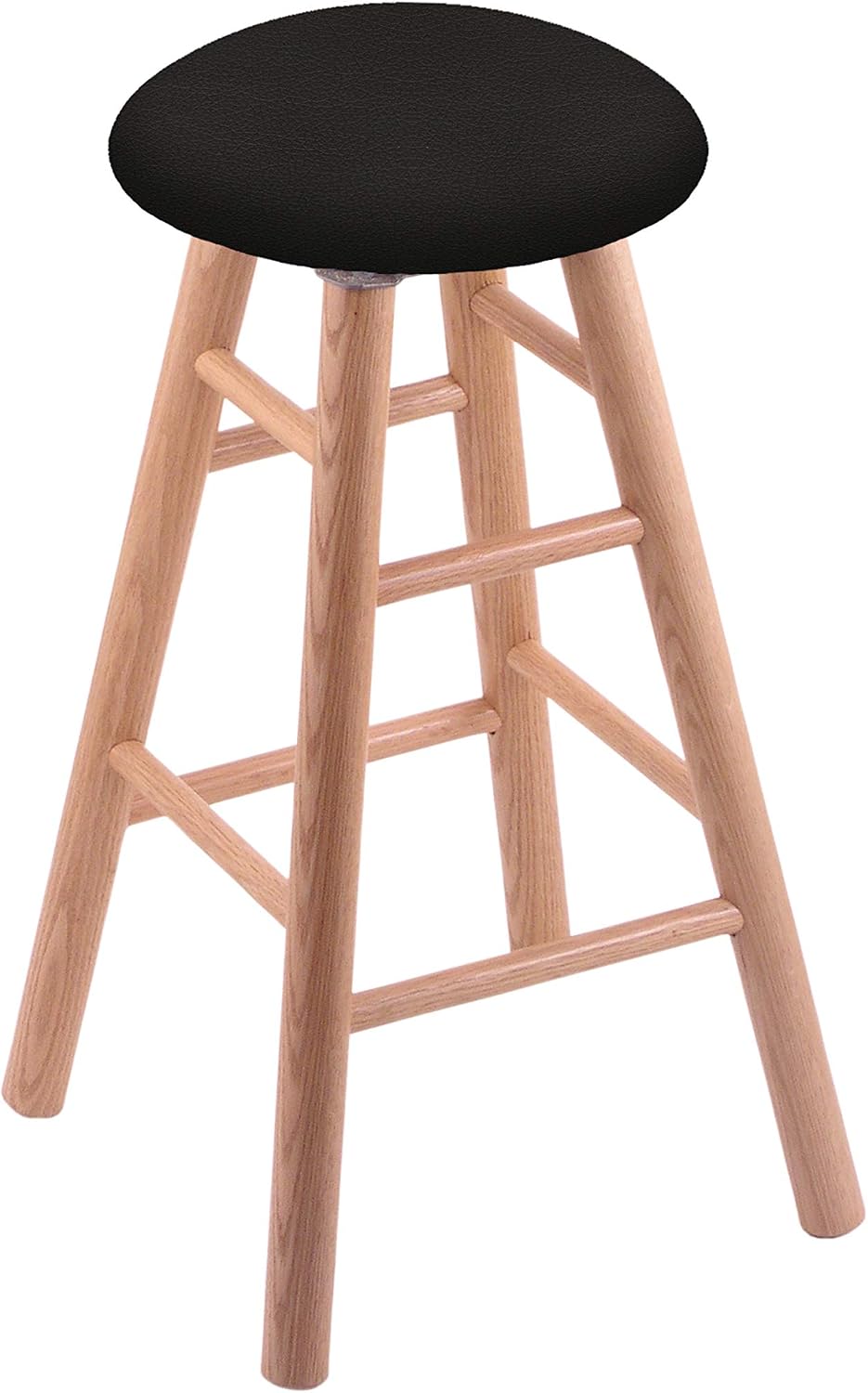 Amazon.com: XL Oak Round Cushion 36" Swivel Extra Tall Bar Stool with ...