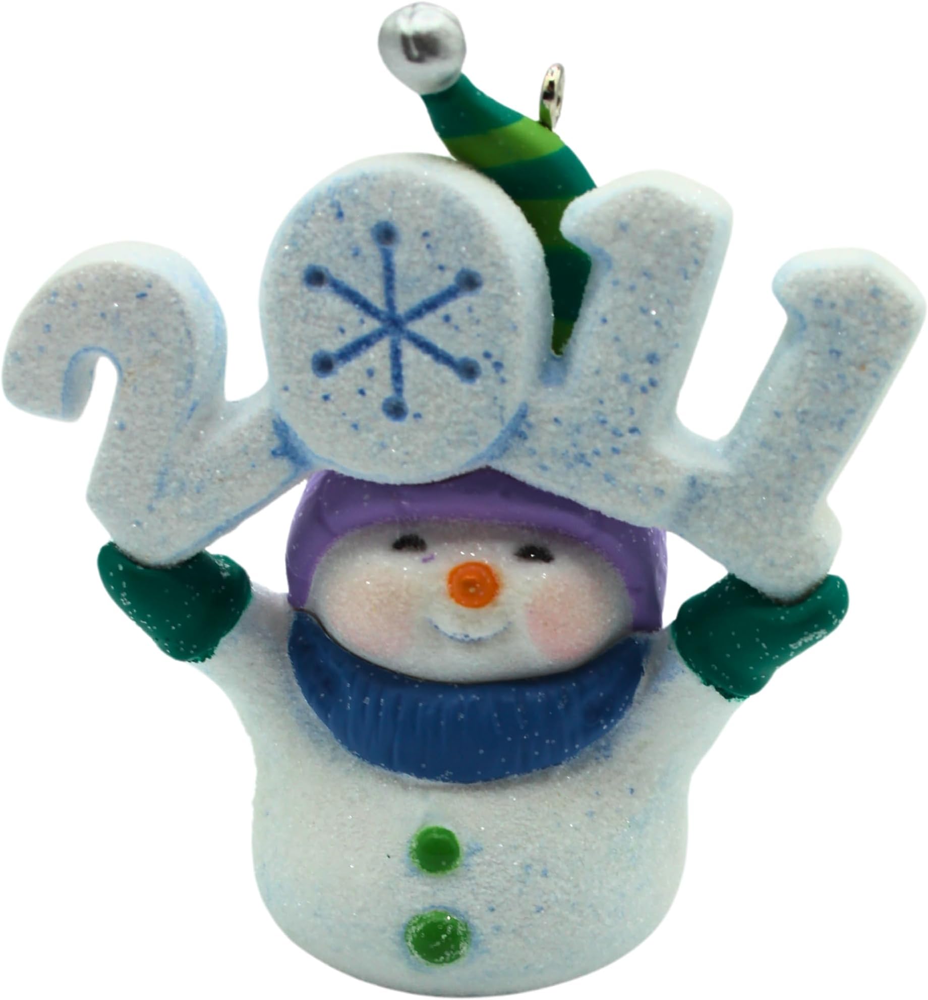 Amazon.com: Hallmark Keepsake Ornament Frosty Fun Decade 3rd in Series ...