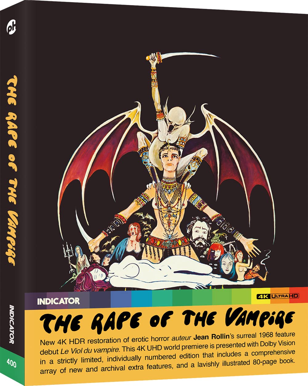 THE RAPE OF THE VAMPIRE LIMITED EDITION UHD: Amazon.co.uk: Jean Rollin ...