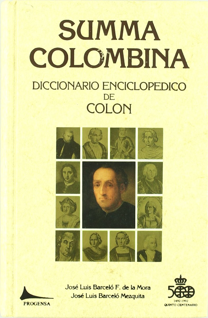summa colombina: Diccionario Enciclopedico De Colon (Spanish Edition ...