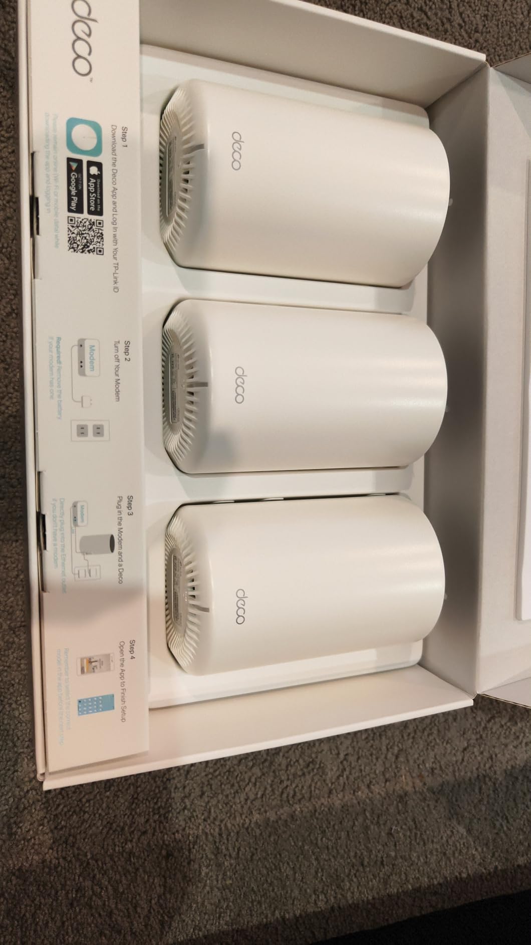 TP-Link Deco AX6000 Dual-Band Mesh WiFi 6 System, Smart Home, 2.5Gbps ...