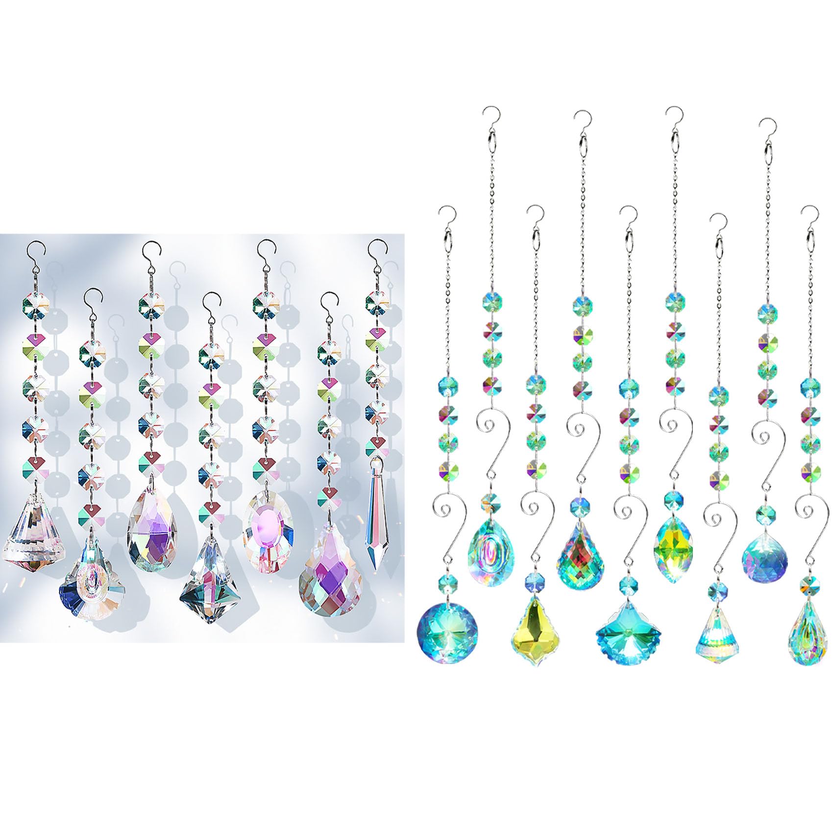 Amazon.com: Suncatcher Crystal Sun Catchers Pendant Ornament, Making ...