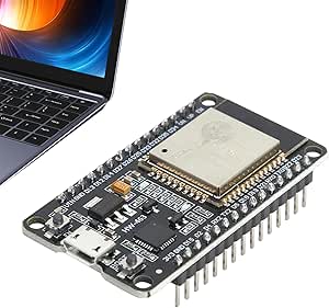 Amazon.co.jp: ESP32 WiFi Development Board, 2.4GHz Dual-Core Microcontroller Processor - 30 Pin ...