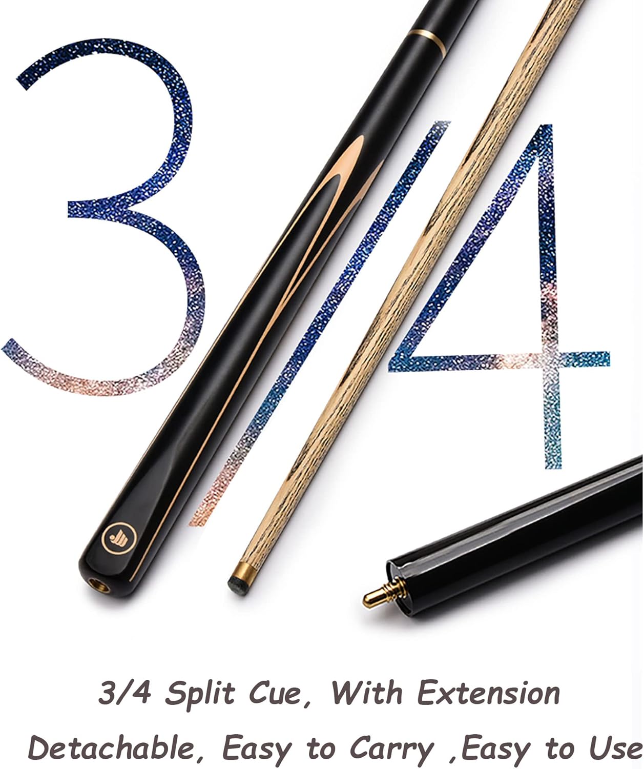 HIOD 57 Inch 19 Oz Handmade Pool Cue with Snooker Nepal | Ubuy