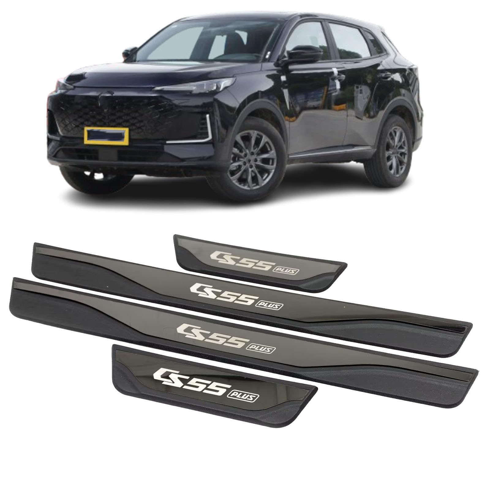 Amazon.com: Car Door Sill Scuff Protector, for Changan CS55 Plus ...