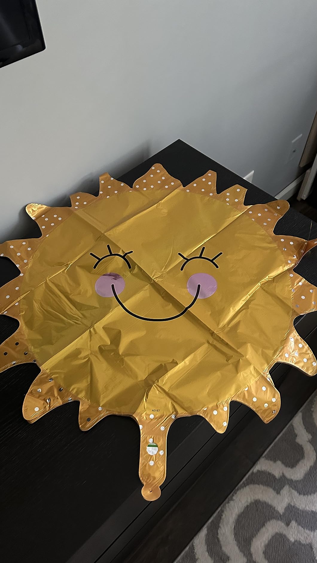 Amazon.com: 6 Pieces 26 Inches Large Sun Balloons, Round Smile Sun ...