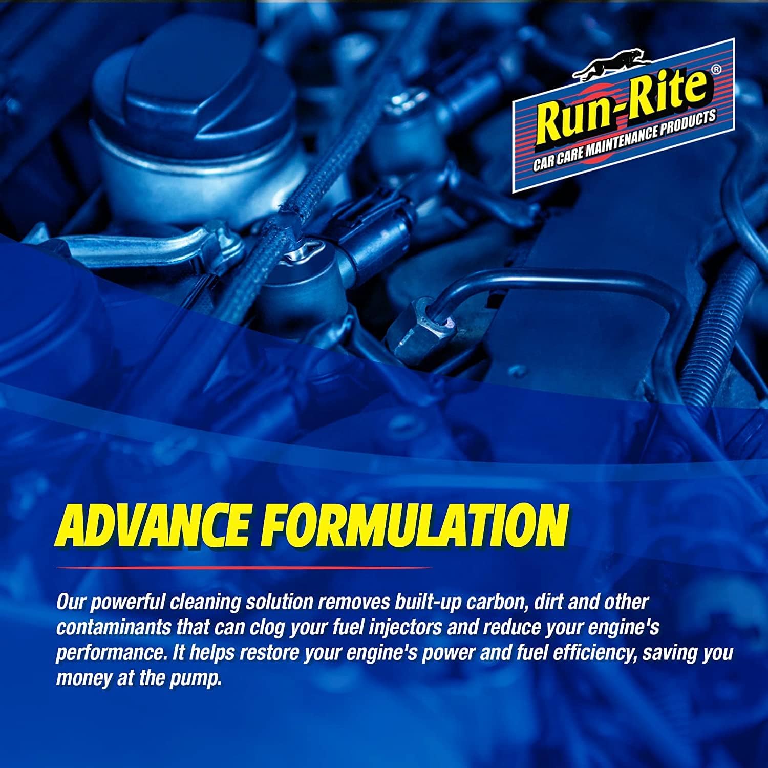 RUN-RITE Fuel Shot – Aditivo de combustible para motores de gasolina ...
