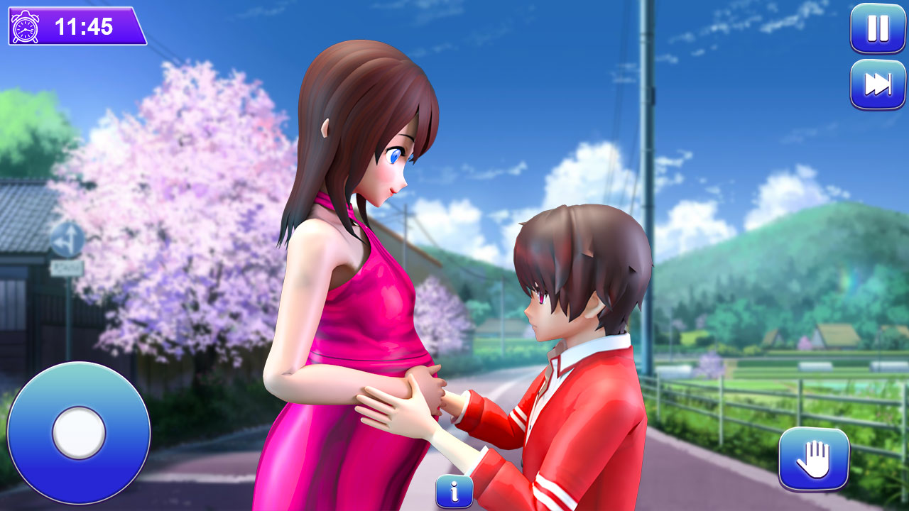 Anime Pregnant Mother Life Simulator Game 3d: Virtual Pregnant Anime ...