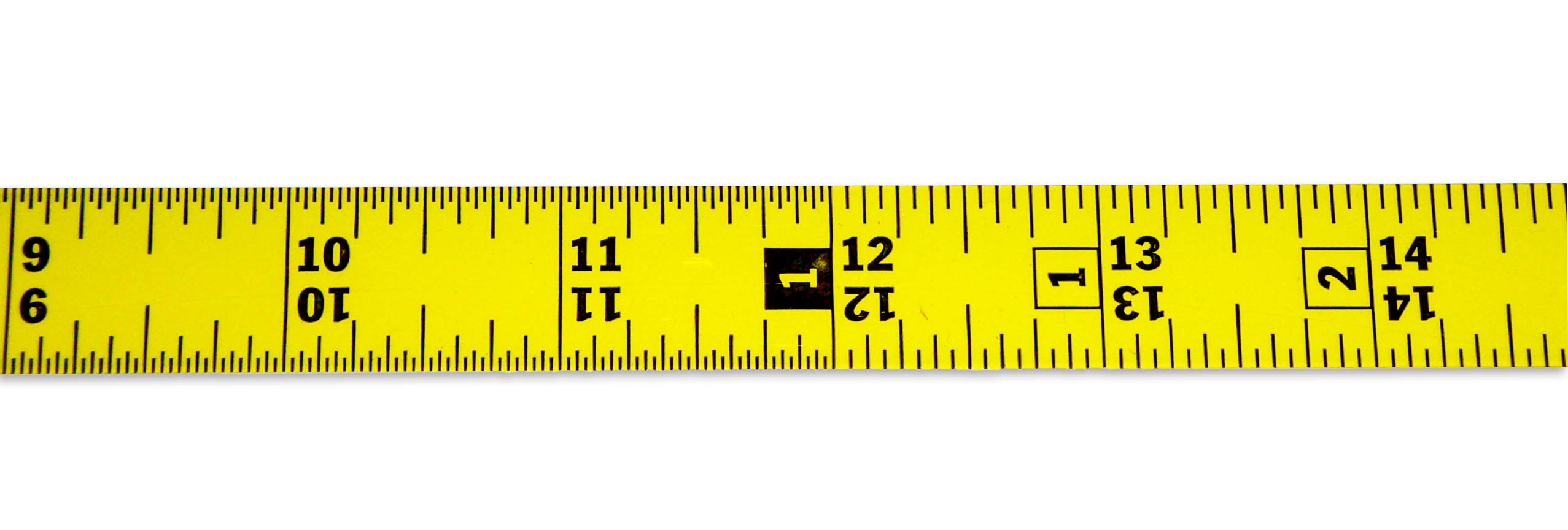 Metal Adhesive Backed Ruler – 3/4 Inch Wide X 25 Feet Long – Dual ...