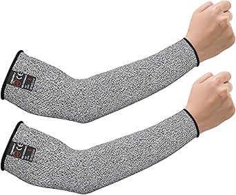 Protective Arm Sleeves, Cut Heat Resistant Arm Protectors Anti Abrasion ...